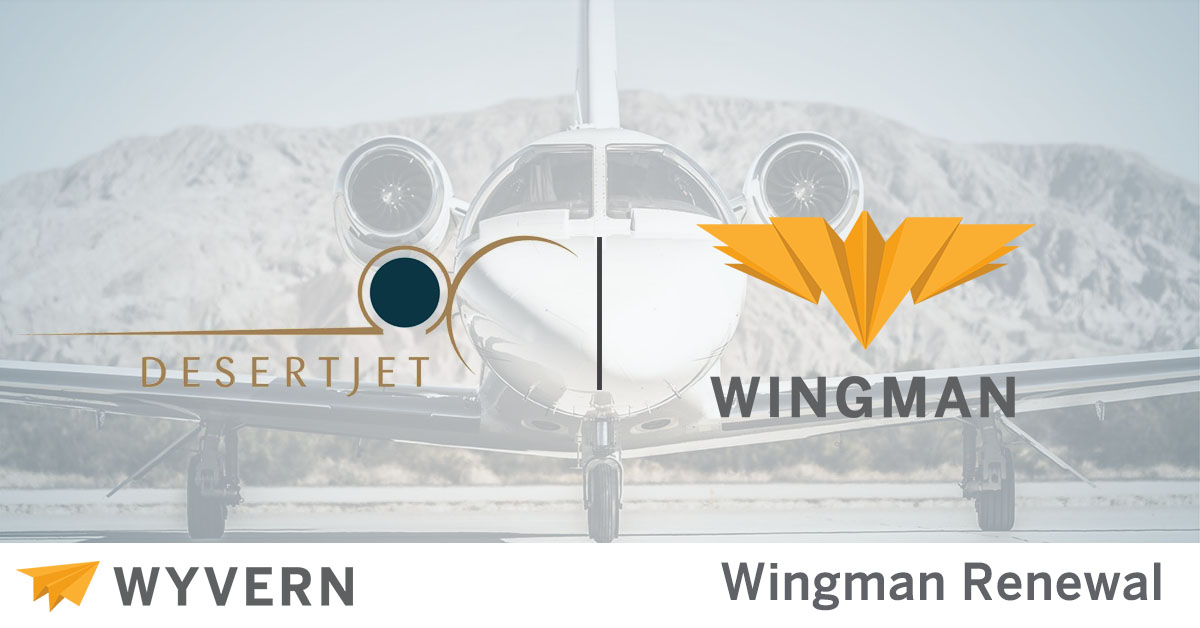 ¡Desert Jet renueva su certificación WYVERN Wingman! - WYVERN