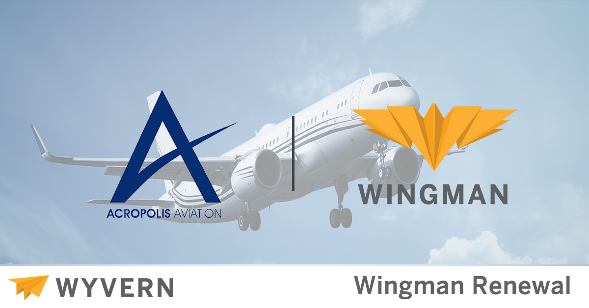 Acropolis Aviation Ltd. Renews their WYVERN Wingman Certification! - WYVERN