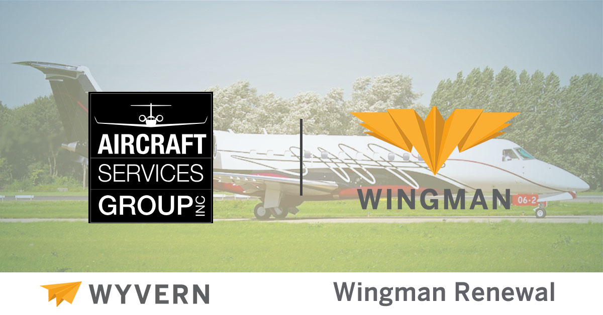 Aircraft Services Group Renews their WYVERN Wingman Certification! - WYVERN
