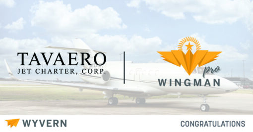 Tavaero Jet Charter se eleva a WYVERN Wingman PRO - WYVERN